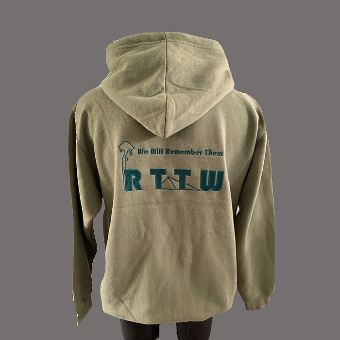 Hoodie Green Heavy Blend - RTTW